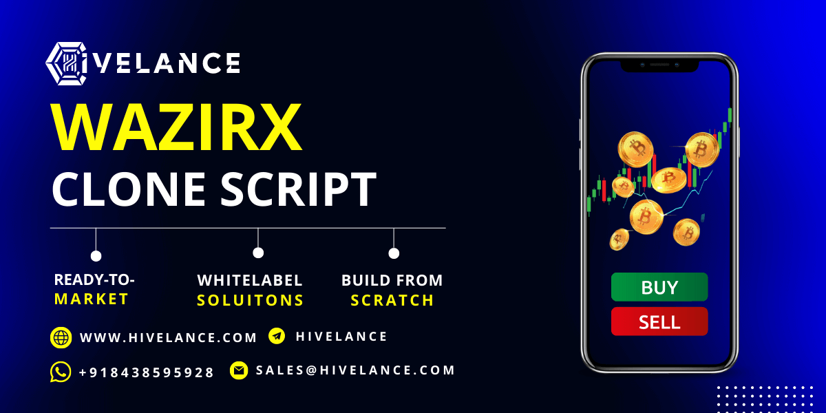 Wazirx Clone Script | White Label WazirX Clone Software